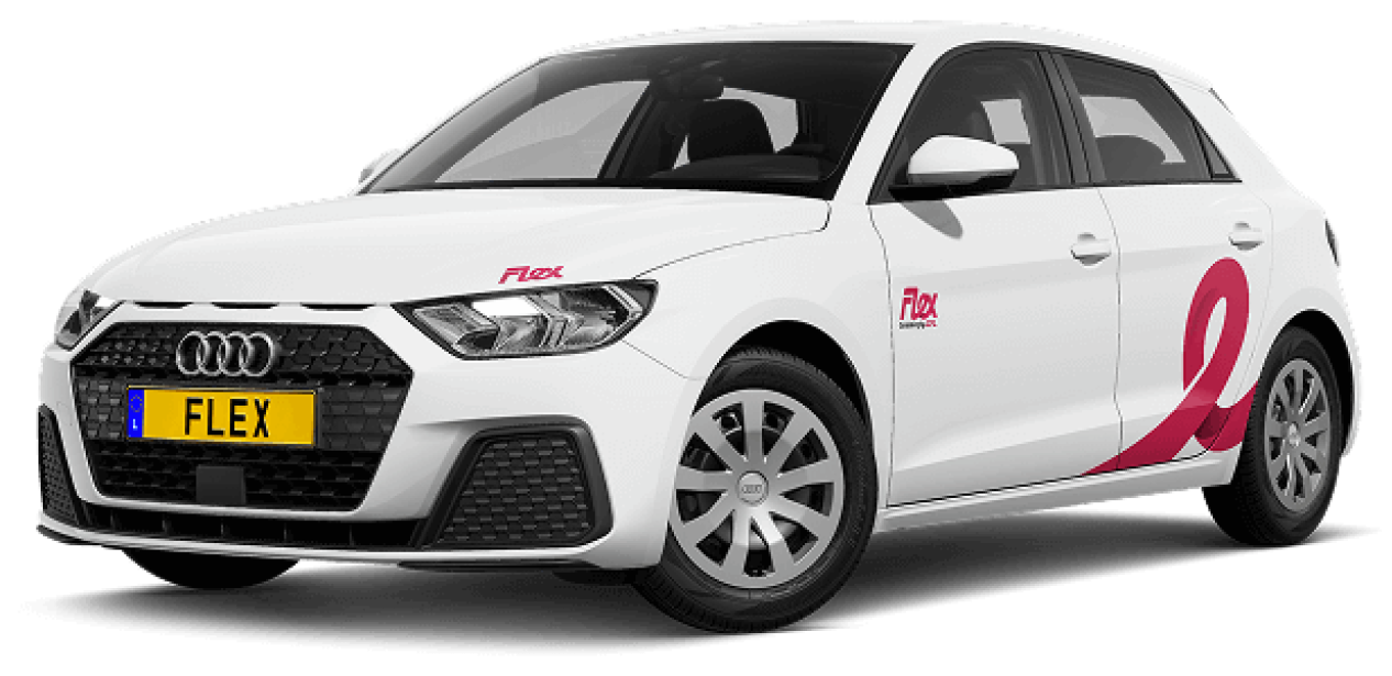 Hourly & daily car rental with +80 stations | FLEX Carsharing