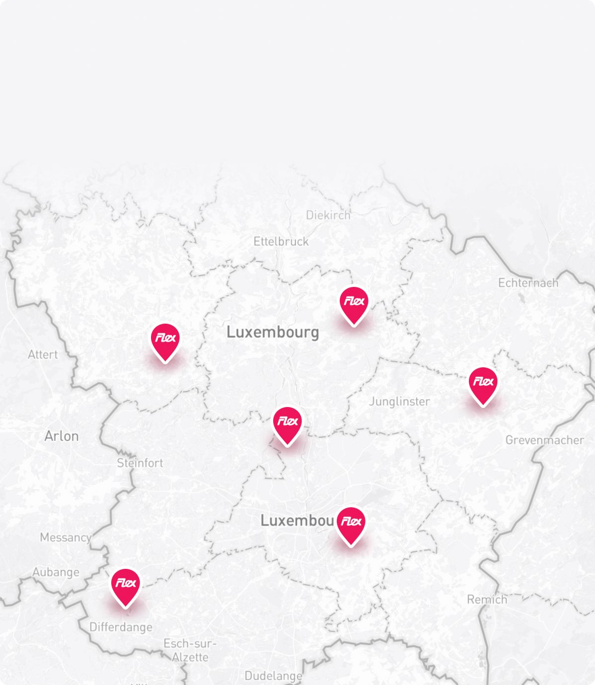 Hourly & daily car rental with +100 stations | FLEX Carsharing ...