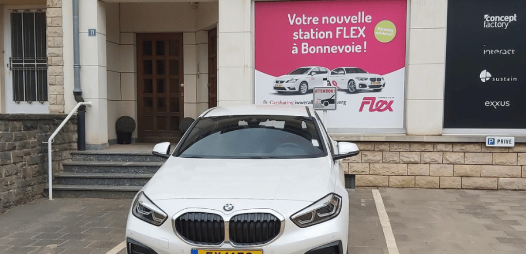 Luxembourg/Bonnevoie - Rue de Pont-Rémy | FLEX Carsharing